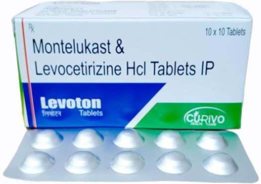 Levocetrizine Tablets at Rs 110 / Strip in Delhi | Curivo Healthcare LLP