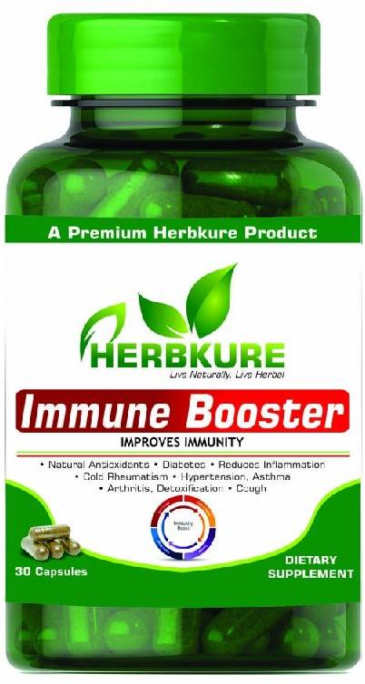 Immune Booster Capsules, Grade Standard : Herbal Grade, Packaging Type ...
