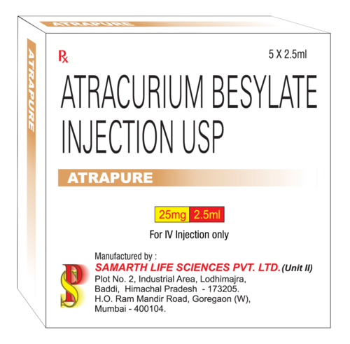 Atracurium Besylate Injection at Best Price in Mumbai | Genex Pharma