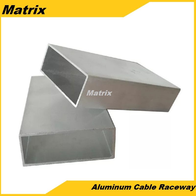 Silver Aluminum Cable Tray Raceways - Matrix Incorporation ...