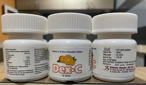 DEX- C Tablet at Best Price in Ahmedabad - ID: 6335200 | Divine Savior Pvt. Ltd