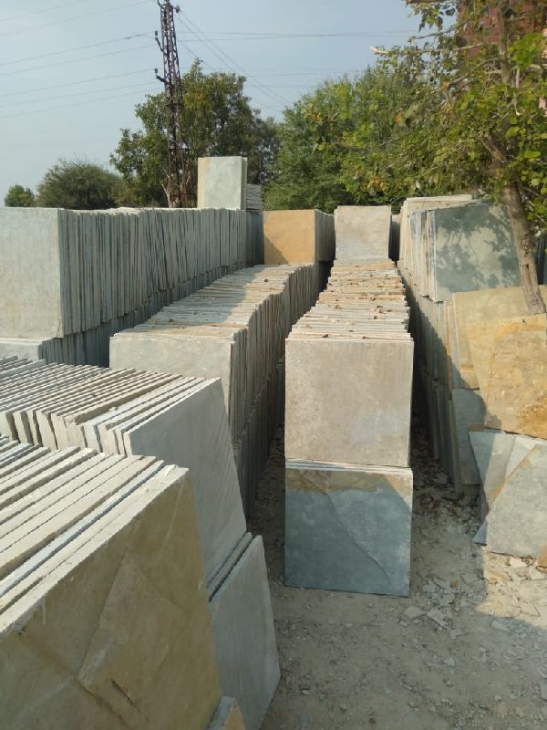 Rectangular Polished Natural Sandstone, for Construction, Size ...