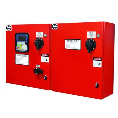 High Pressure Electric Fire Pump Controller, Voltage : 34 V DC, Color ...