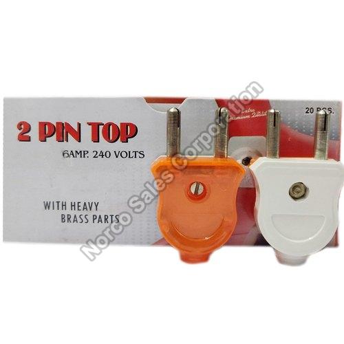 Polished Plastic 2 Pin Bell Plugs, for Electrical Fittings, Feature ...