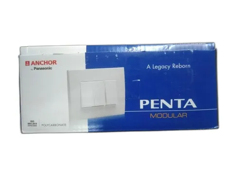 Polycarbonate Anchor Modular Switches, Color : White at Rs 22 / Box in ...