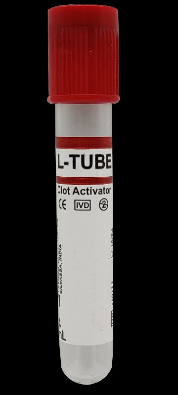 LEVRAM L-TUBE clot activator tube, Material : PP, INR 2.85INR 3.93 ...