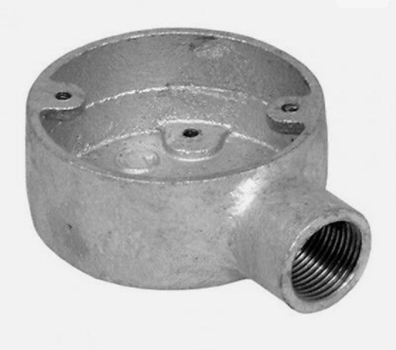 one way junction box & Galvanised Conduit Box Lid Manufacturer | Shri ...