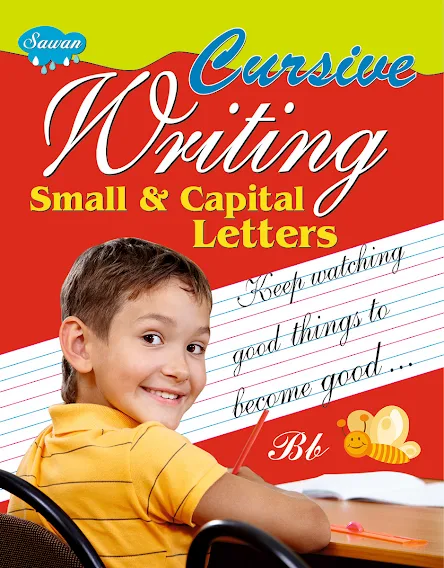 Cursive Writing Book, Cover Material : Paper - Sawan, Manoj ...