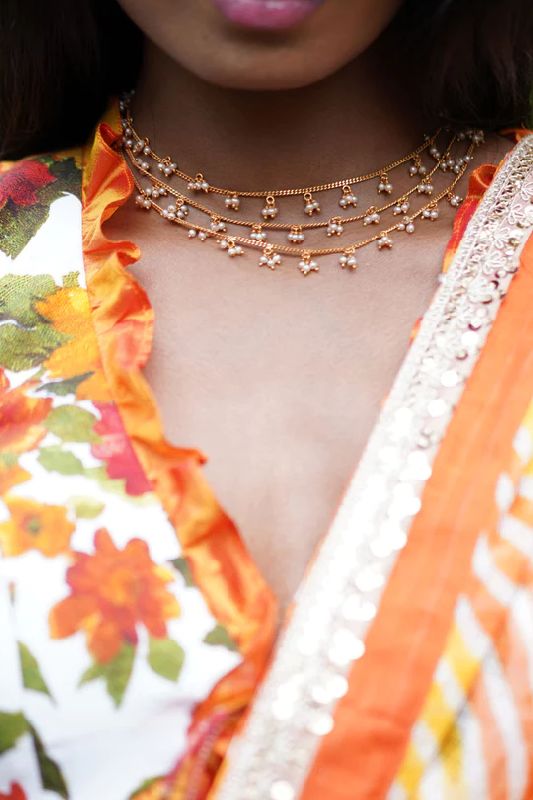 Pearl Multi String Necklace at best price INR 18,200 / Set in Bangalore ...