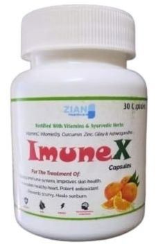 Imunex Capsules, For Immunity Booster, Purity : 100% at Rs 239 in ...