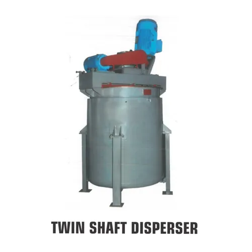 Stainless Steel Twin Shaft Dispersers, Capacity : 100kg, Design Type ...