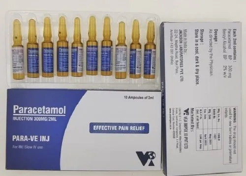 Paracetamol Injection at best price INR 100 / Vial in Mumbai ...