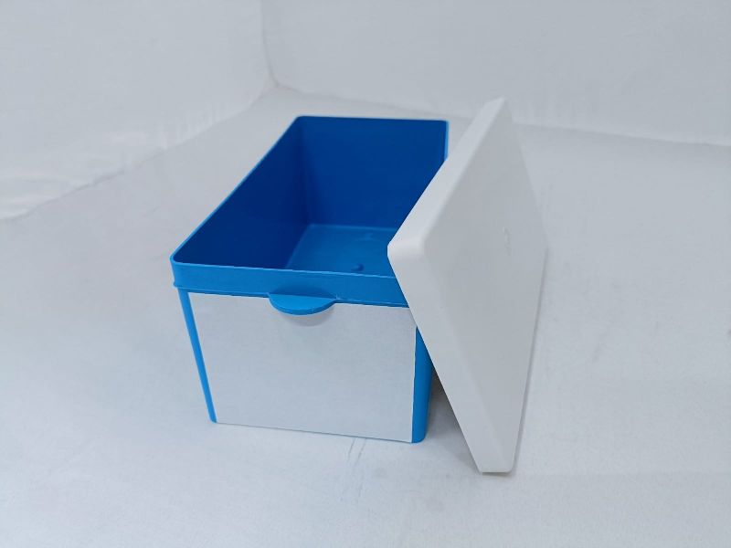 Rectangular colour plastic box, for Storage, Feature : Light Weight ...