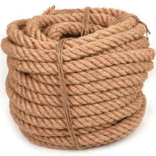 Four Twist Curled Coir Rope, for Rescue Operation, Marine, Size : 15-20 ...