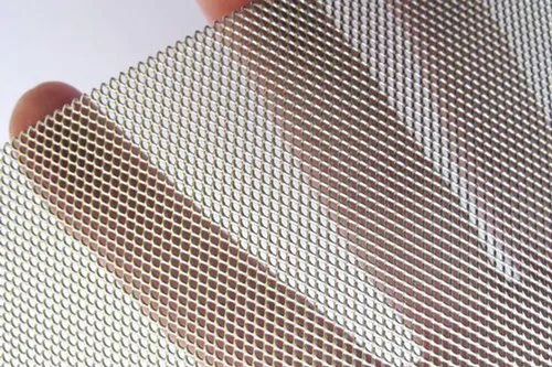 Indomesh Aluminum Galvanized Micron Expanded Metal Mesh at Rs 73 ...