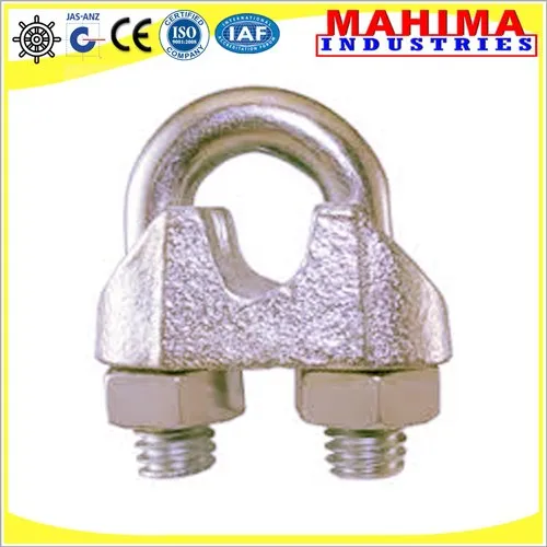 Wire Rope Clamp, INR 9 / Piece by Mahima Industries from Kolkata West ...