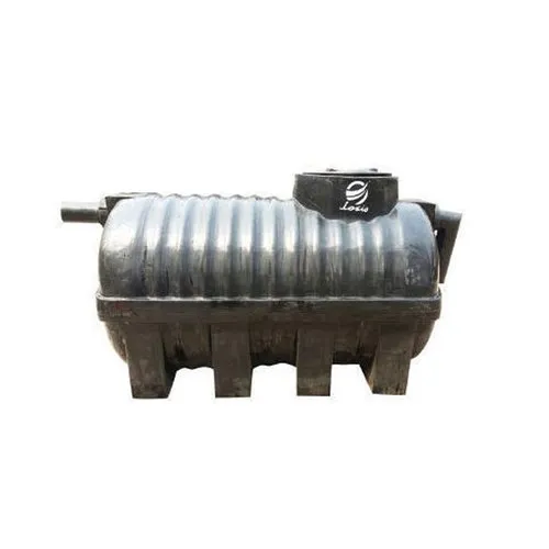 Cylindrical PVC Septic Tank, for Industrial, Color : Black at Rs 18,750 ...
