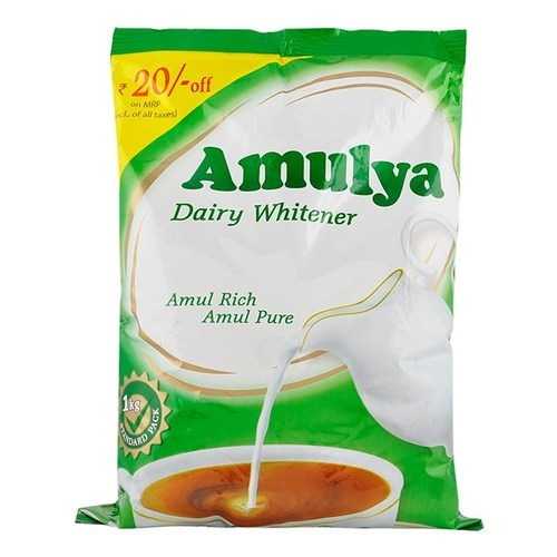 Amulya Dairy Whitener, Packaging Type : Packet - SHAKTI AGENCIES ...