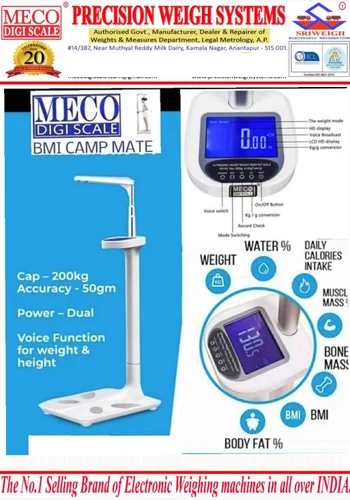 Height Weight Machine, INR 14,999 / Piece by Precision Weigh Systems ...