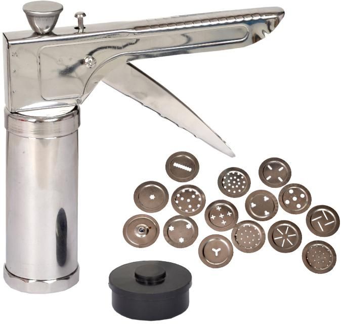 SAAMU Stainless Steel Kitchen Press With 15 Jali at best price INR 230 ...