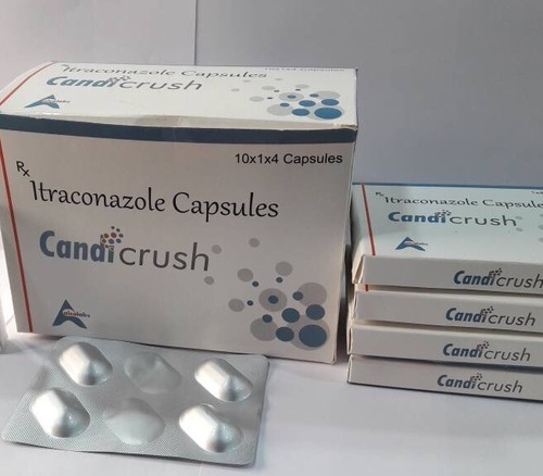 Itraconazole Capsule, Packaging Size : 10x1x4 strips, Packaging Type ...