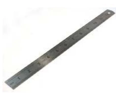 Silver Aluminum Ruler, INR 19 / Piece by Kalpvruksh Office Automation ...