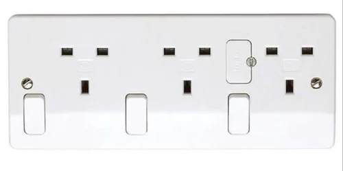 White Switch Socket Range - Delhi Enterprises, Delhi, Delhi
