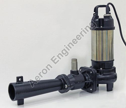 Aeron High Pressure Submersible Jet Aerator Pump, for Industrial ...