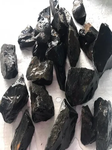 Black Shungite Rough Stone - Bright Impex, Jaipur, Rajasthan