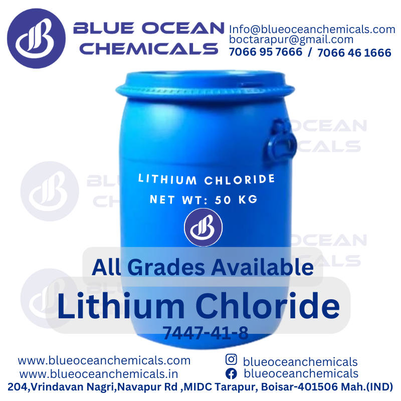Lithium Chloride, Purity : 98% at best price in Mumbai Maharashtra from ...