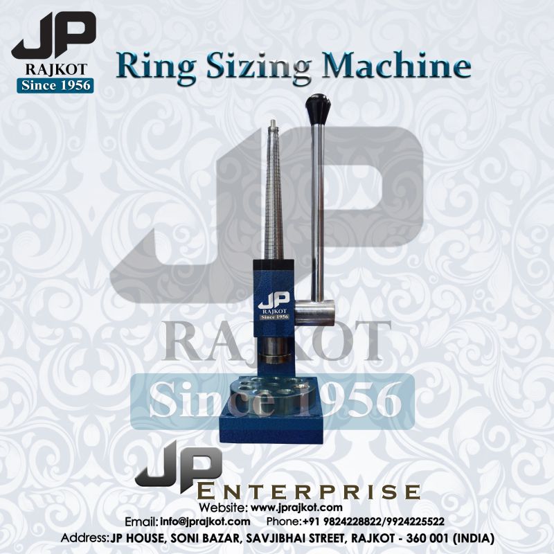 Blue 20-30kg JP Enterprise Jewellery Ring Sizing Machine, Voltage ...