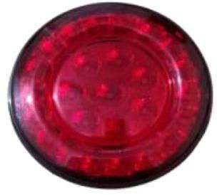 Red Polished Plastic LED Round Tail Lamp at Best Price in Delhi | J B ...