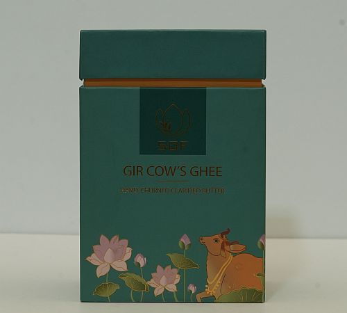 Rectangular Paper Printed Ghee Packaging Box, Feature : Superior ...