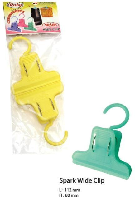 Green Spark Wide Plastic Cloth Clip, Feature : Durable, Fine Finish ...