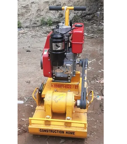 Earth Plate compactor, Power : 5HP GREAVES - Construction Home, Solapur