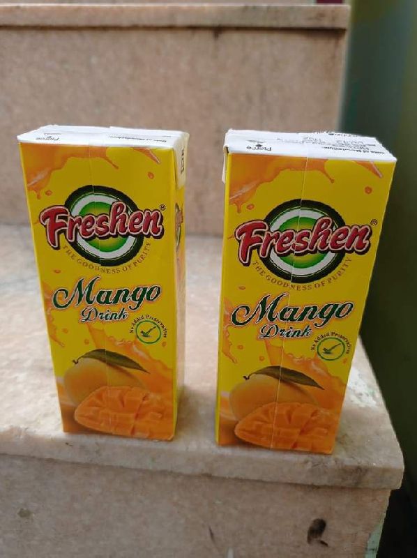 Freshen Tetra pack mango juice at Rs 210 / 3000 in Jharkhand - ID: 6747926