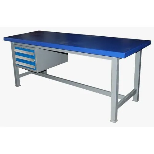 Modular Work Bench, Color : Blue, Grey - Associated Crib Equipments
