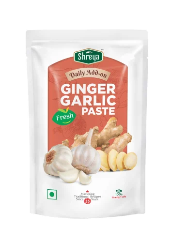 Ginger Garlic Paste, Packaging Type : Packets - Shriram Gruh Udyog ...