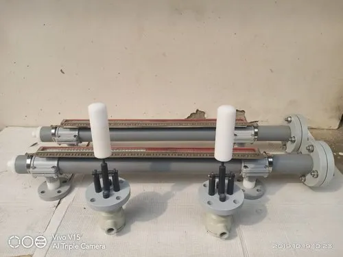 PTFE Lined SS Chamber Magnetic Level Indicator - petrotech engineers ...