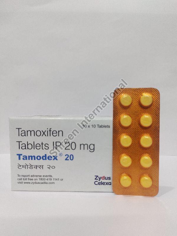 Tamodex 20 Mg Tablets, for Hospital, Composition : Tamoxifen at Rs 70 ...