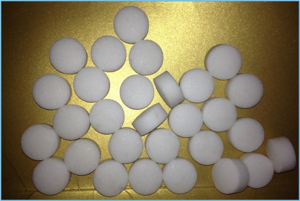 White Salt Tablets, For 25 Kg, Feature : Light Weight at Rs 18 / kg in ...