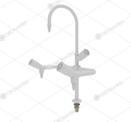 Geomatrix Brass SS Laboratory Water Tap at Rs 3,990 / Piece in Ambala ...