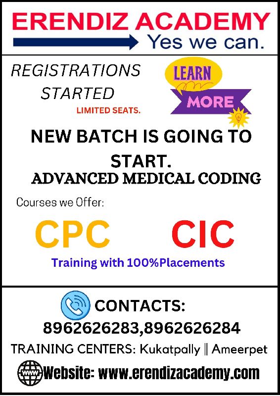 cpc cic prep program course at Rs 10,000 / rupees in Hyderabad ...