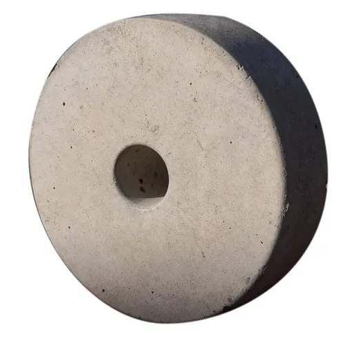 Grey Cement Round Cover Block - Maa Kripa Enterprises, Uttar Pradesh