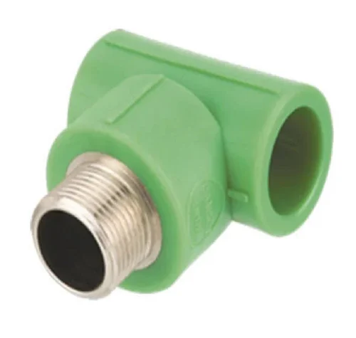 PPR Male Threaded Tee, for Structure Pipe, Hydraulic Pipe, Chemical ...
