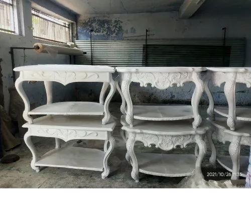 Fiberglass Fiber Console Table, Size : 4.5fit long size hight, Color ...