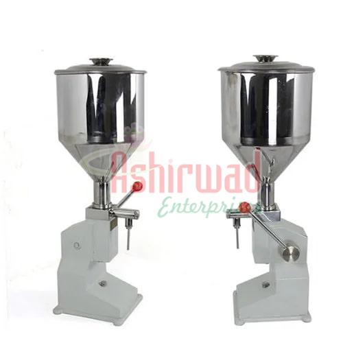 Stainless Steel Manual Paste Filling Machine, Capacity : 10 Kg at Rs ...