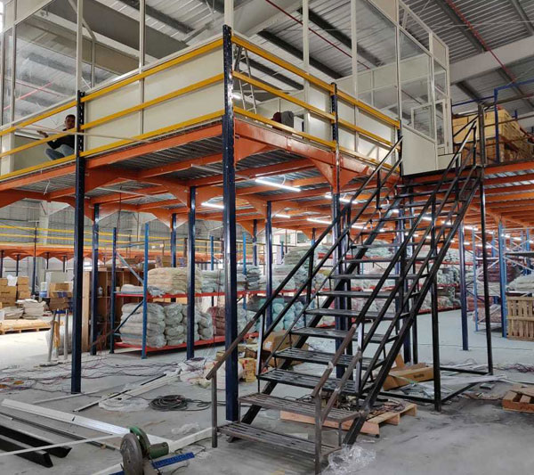 Metal Mezzanine Floor Rack, for Warehouse, Feature : High Quality ...