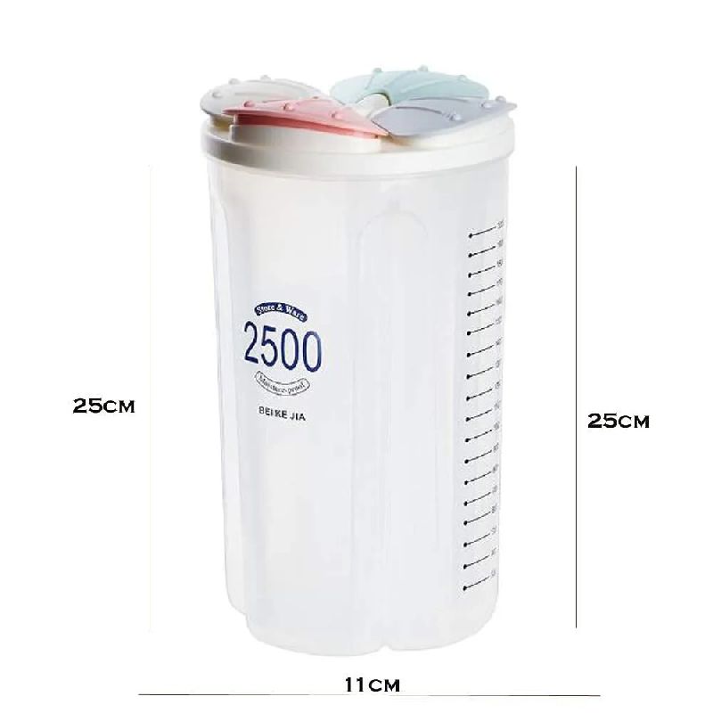 Cylinderical ABS Plastic Mini Storage Tank - Shreeji Art