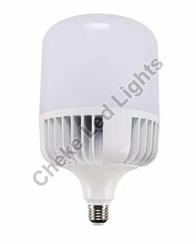 Plastic 40 Watt LED Bulb, for Domestic, Certification : ISI Certified ...